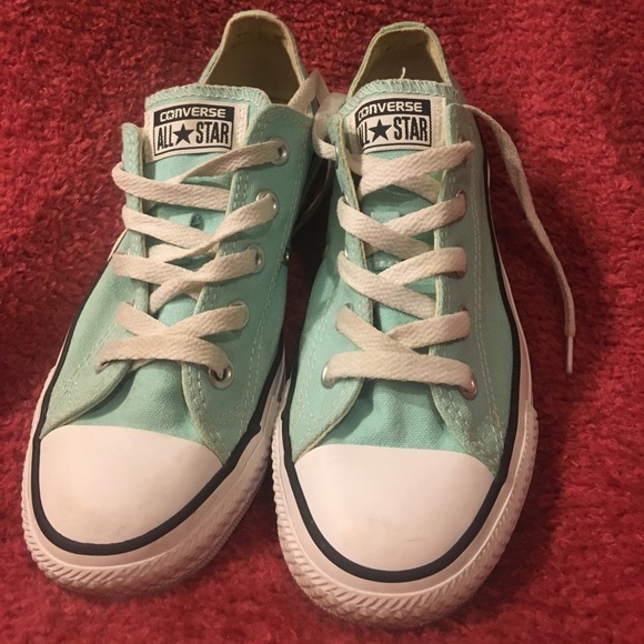 Converse | Shoes | Aqua Converse Chuck Taylors | Poshmark